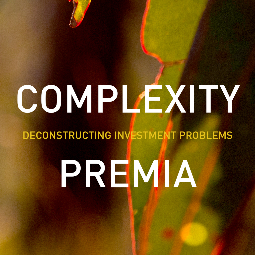 Complexity Premia Podcast, Episode 6 - Coolabah Capital Investments